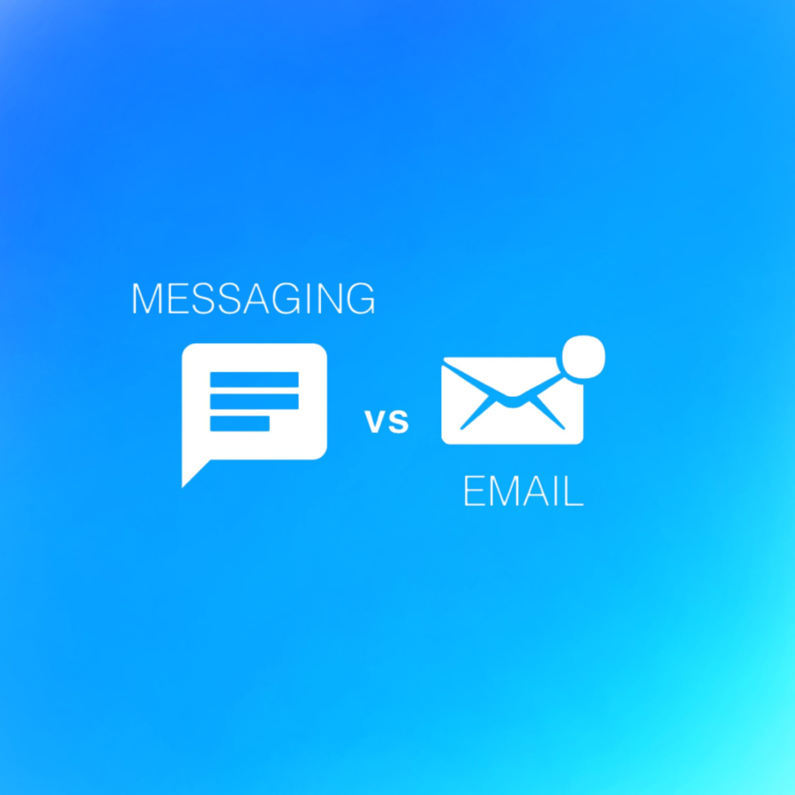 Email vs Messaging | freetobook