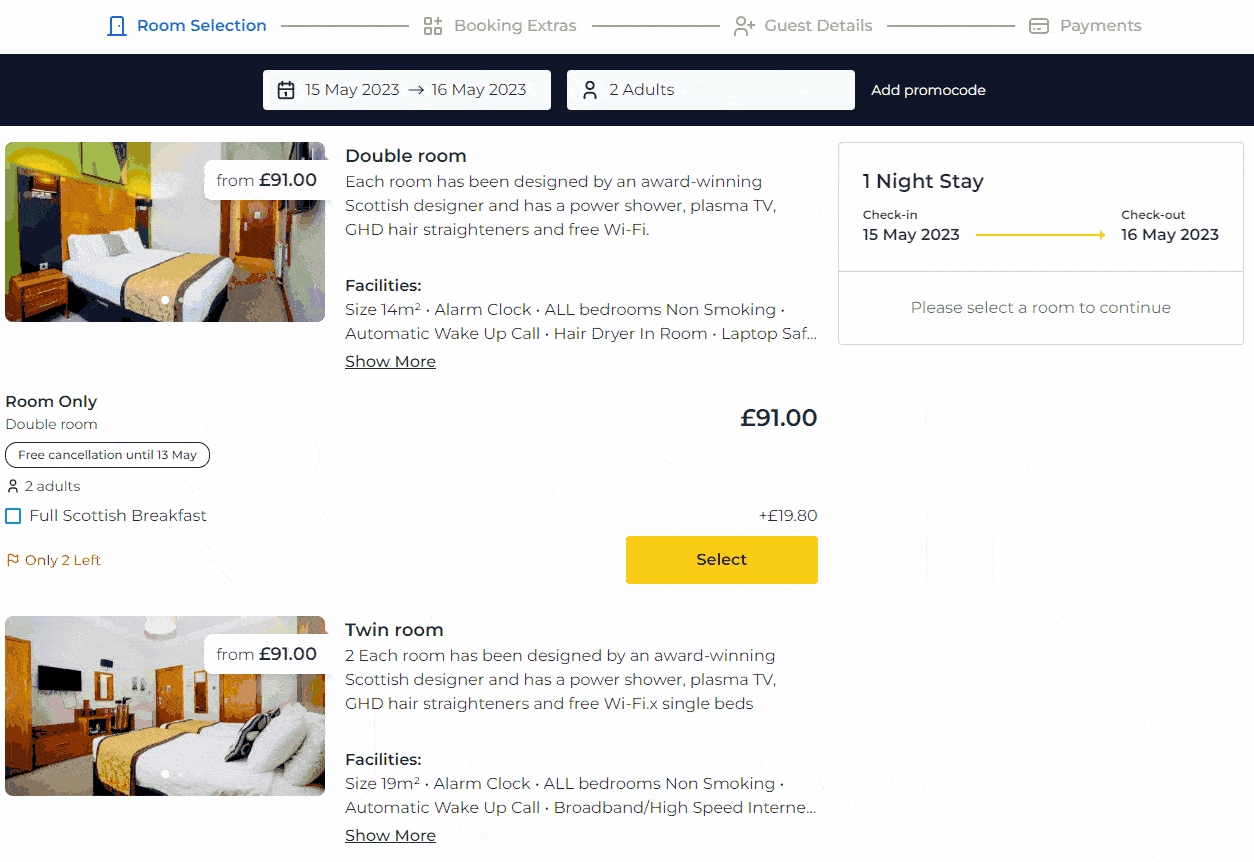 Booking Management System | freetobook