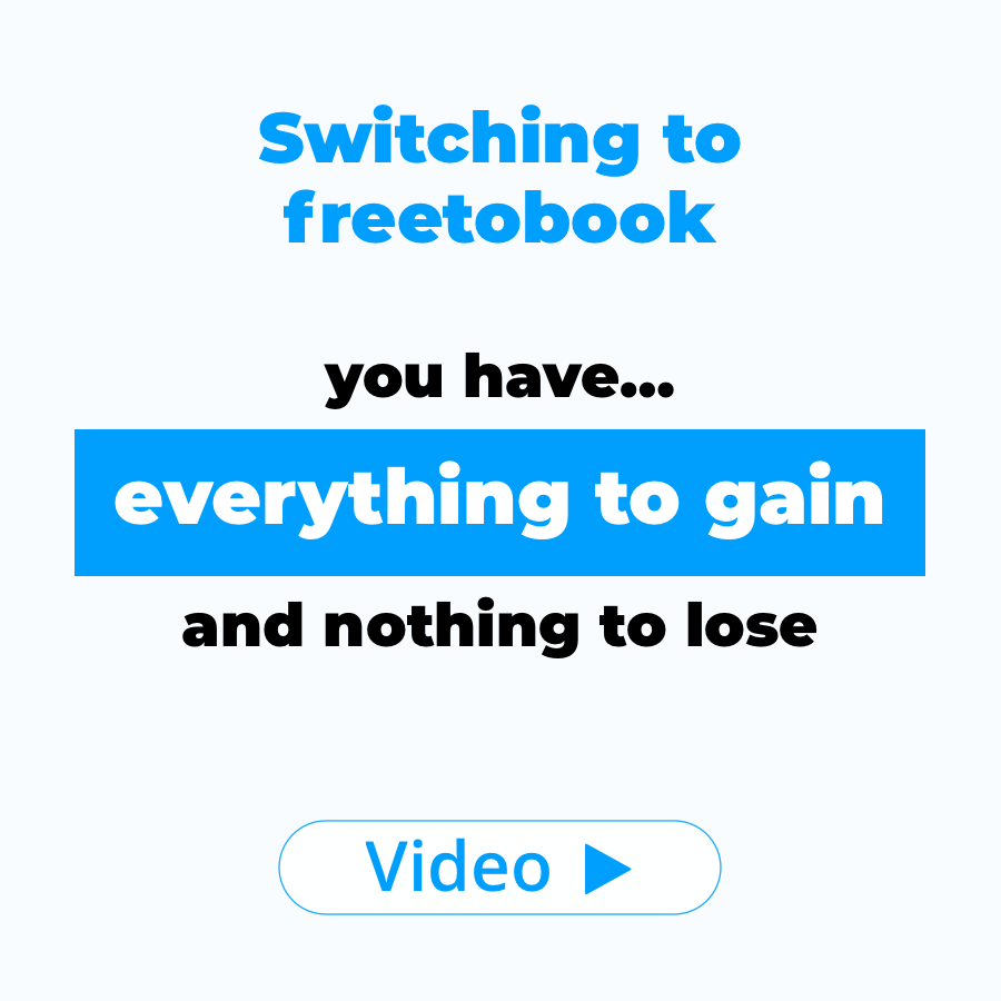 No Down Time | Switch to freetobook